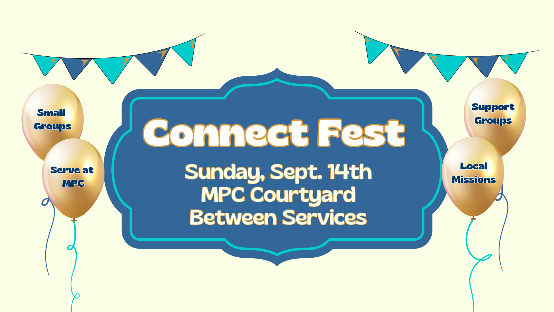 Connect Fest: MPC's Courtyard Ministry Fair! - Mandarin Presbyterian Church