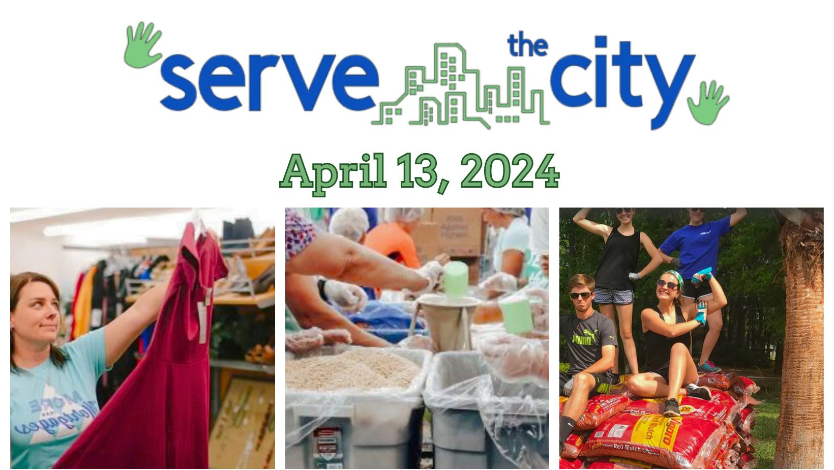 Serve the CityMPC is planning an action-packed day of service projects ...